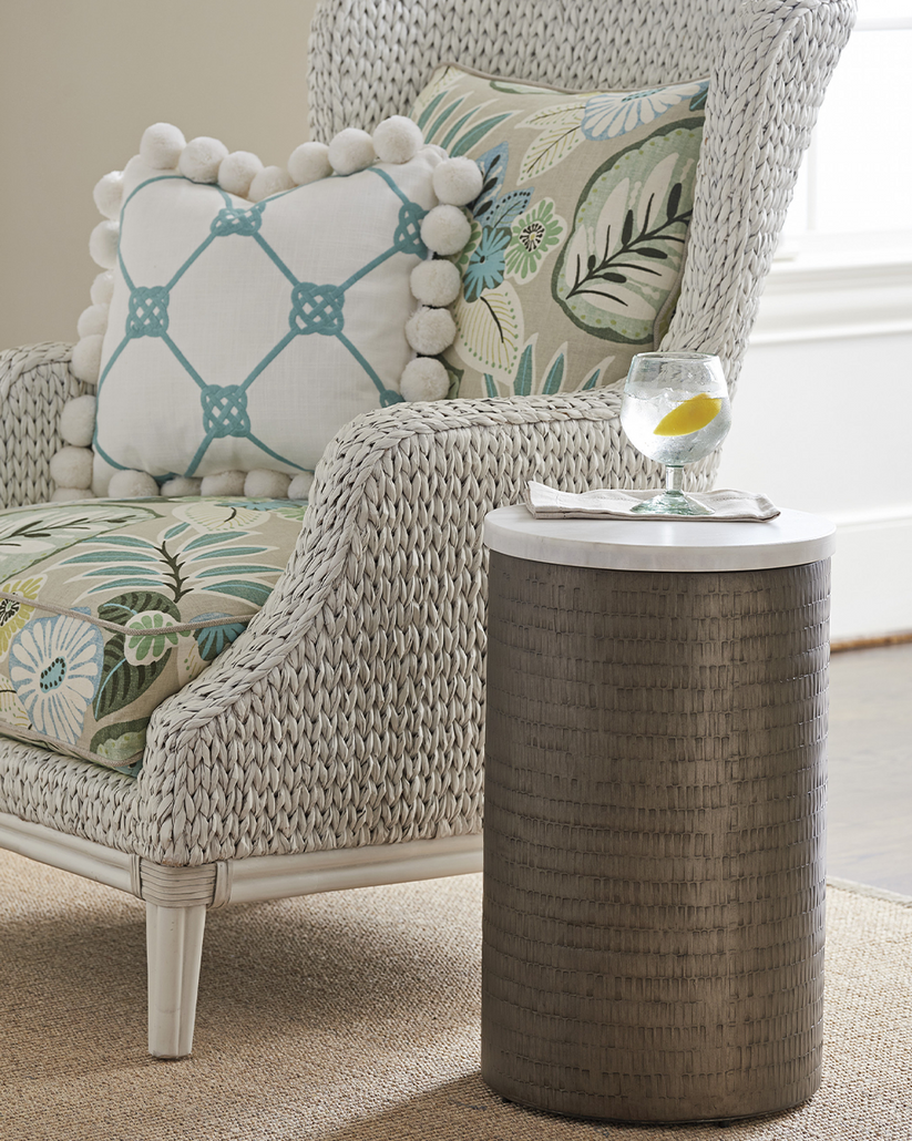 Turnberry Round Chairside Table – Norris Furniture